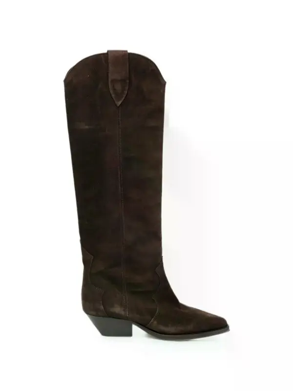 Isabel Marant Étoile Western-style Knee-length Suede Boots