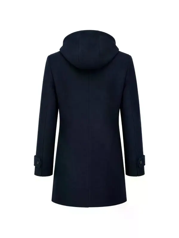 YVES SALOMON Double-sided Hooded Coat