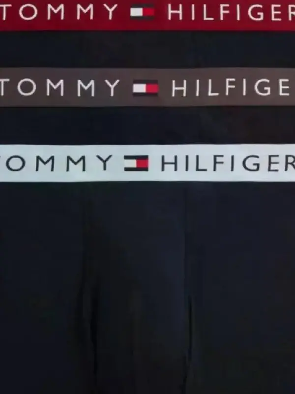 Tommy Hilfiger Logo-waistband Boxers - Black