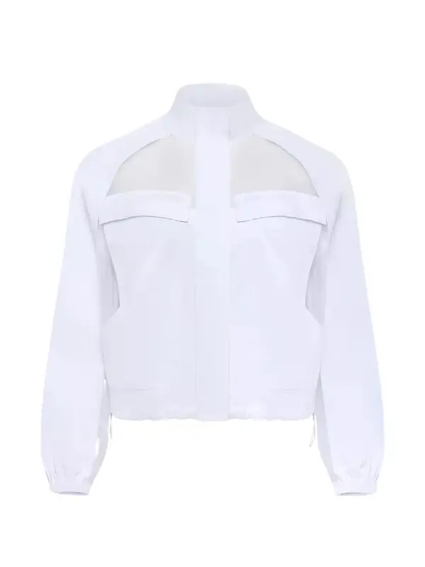 Anatomie Crystal Organza-panelled Jacket