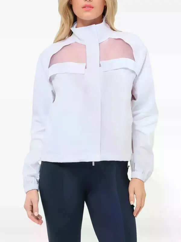Anatomie Crystal Organza-panelled Jacket