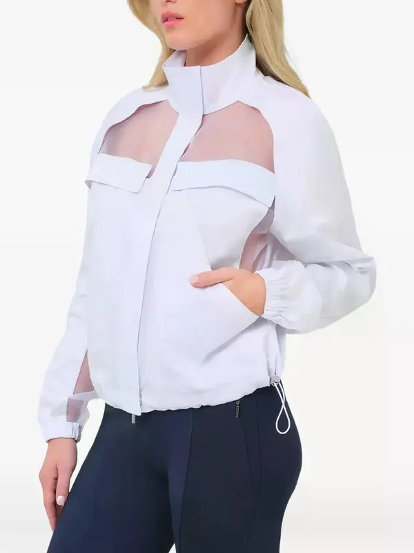 Anatomie Crystal Organza-panelled Jacket