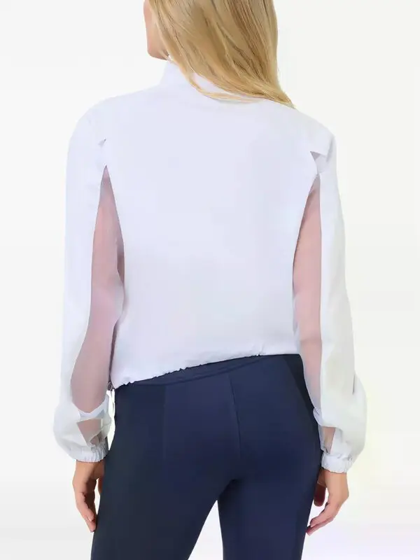 Anatomie Crystal Organza-panelled Jacket