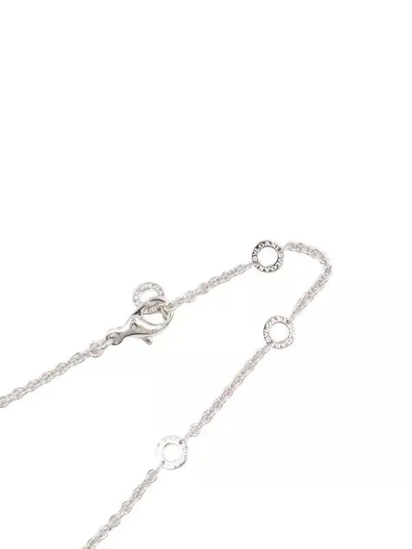 BVLGARI 18kt White Gold Astrale Link Necklace