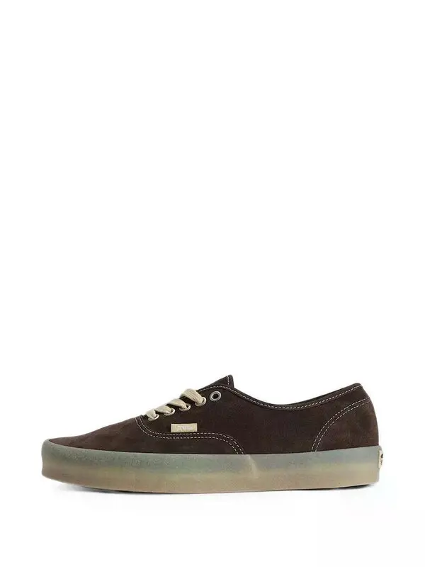 VANS Authentic Suede Low Top Lace-up Sneakers - Brown