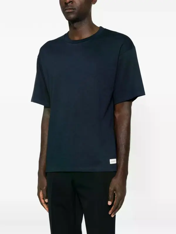Saint Laurent Logo-patch T-shirt
