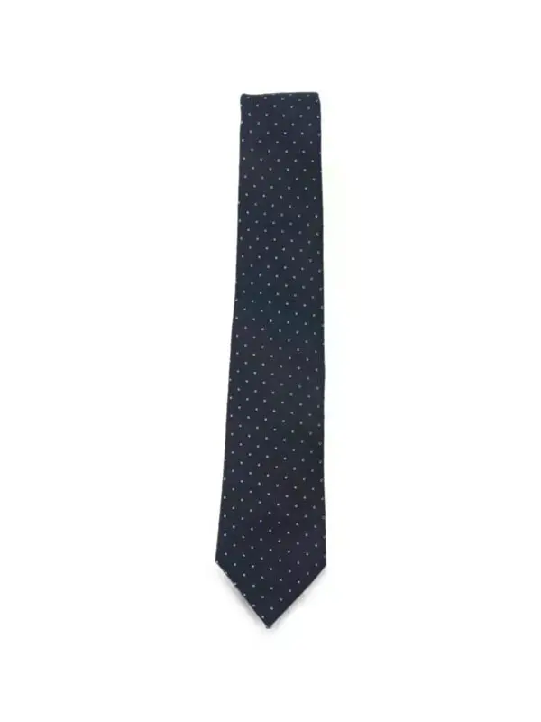 Emporio Armani Polka-dot Silk Tie
