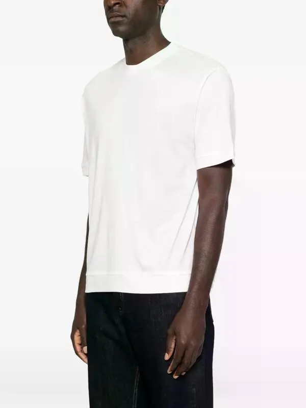 PAOLO PECORA Ribbed-trim T-shirt