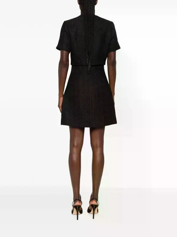 Sandro Belted Button-front Mini Dress