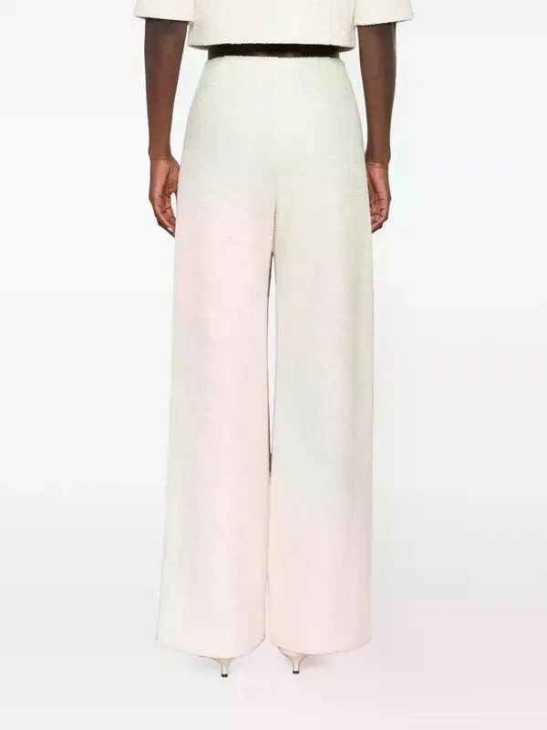 Maje Button-detail Straight-leg Trousers
