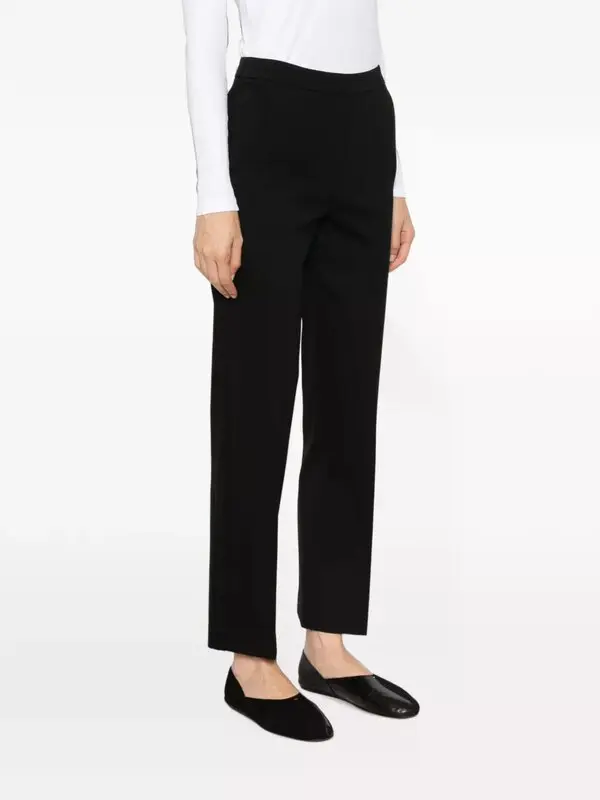 TWINSET Concealed-fastening Straight-leg Trousers