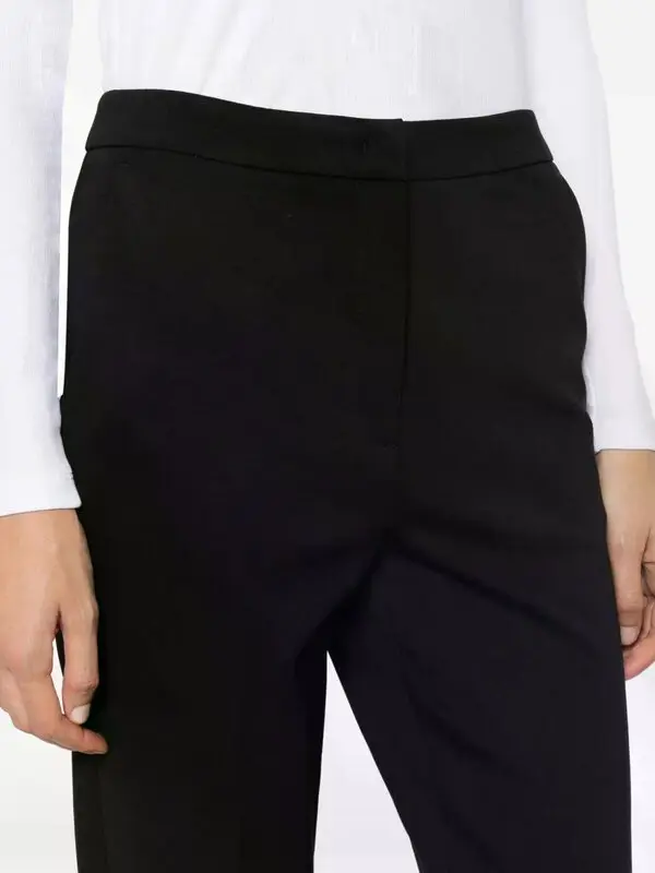 TWINSET Concealed Fastening Straight-leg Trousers