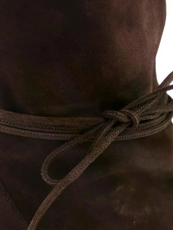 ODISSI Lace-up Wedge-heel Boots