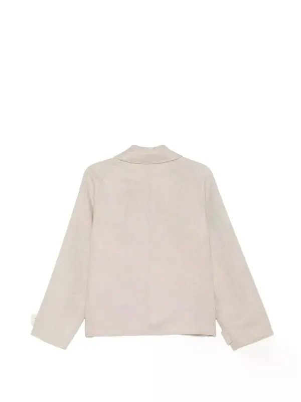 MANZONI 24 Button-up Patch-pocket Jacket