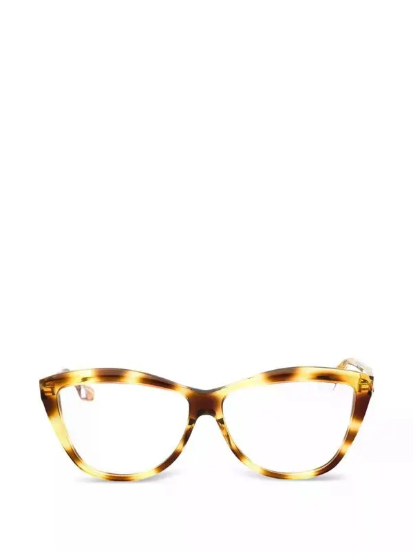 Victoria Beckham Tortoiseshell Cat Eye Eyeglasses - Brown