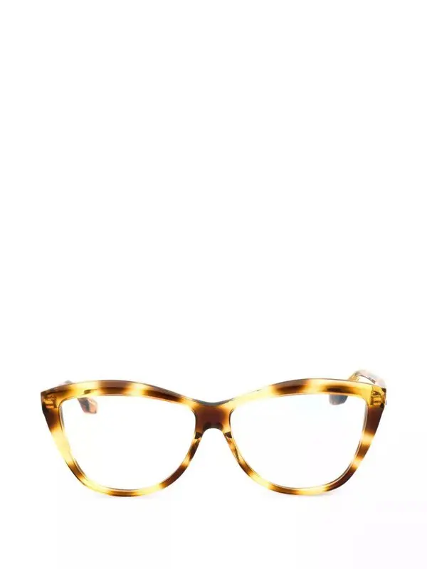 Victoria Beckham Tortoiseshell Cat Eye Eyeglasses - Brown
