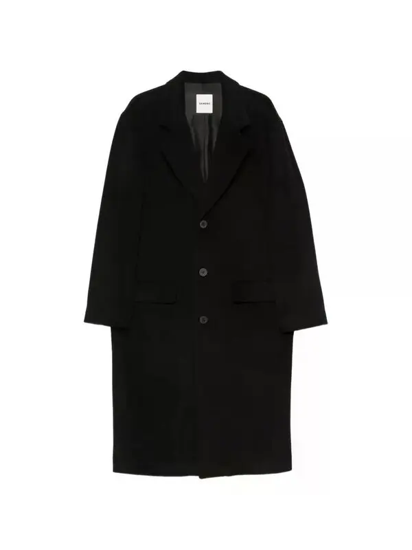 Sandro William Single-breasted Overcoat