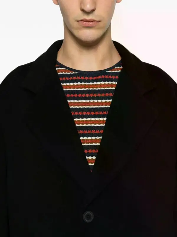 Sandro William Single-breasted Overcoat