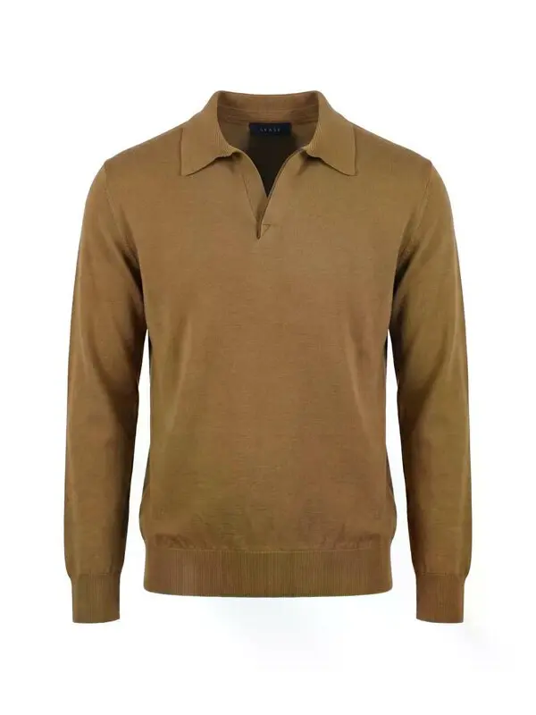 Sease Fine-knit Polo Sweater