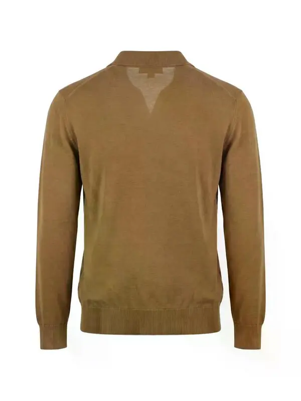Sease Fine-knit Polo Sweater