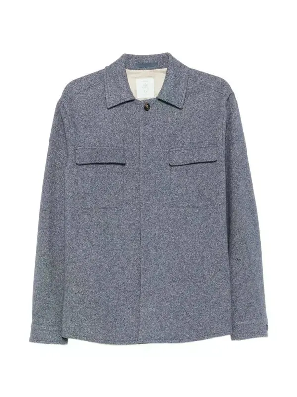 Eleventy Flap-pocket Shirt Jacket