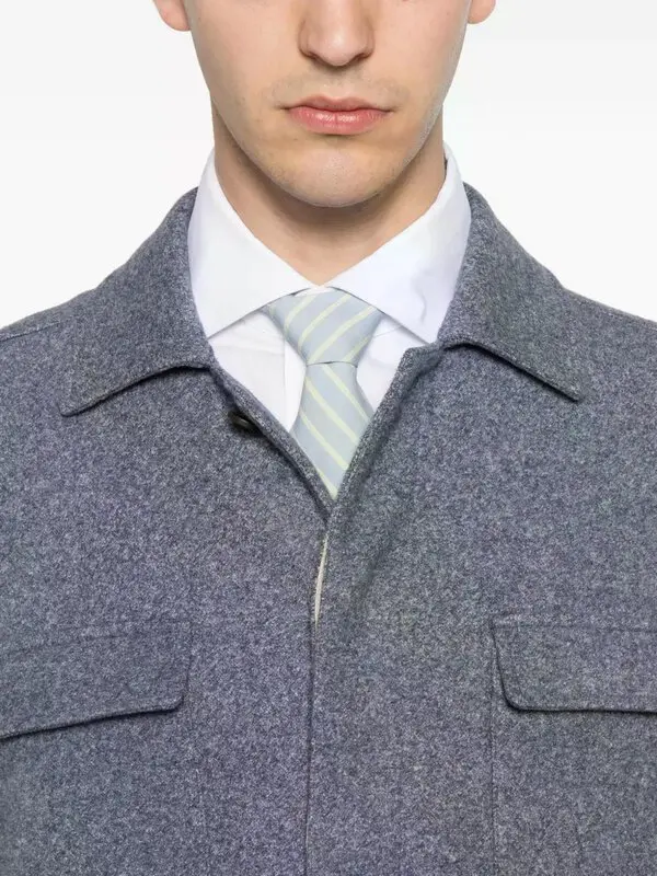 Eleventy Flap-pocket Shirt Jacket