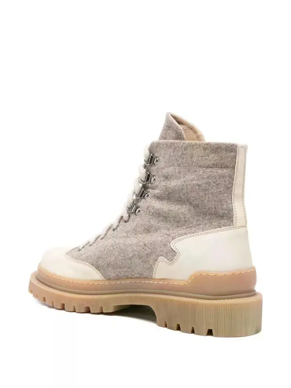 Eleventy Panelled Lug-sole Boots