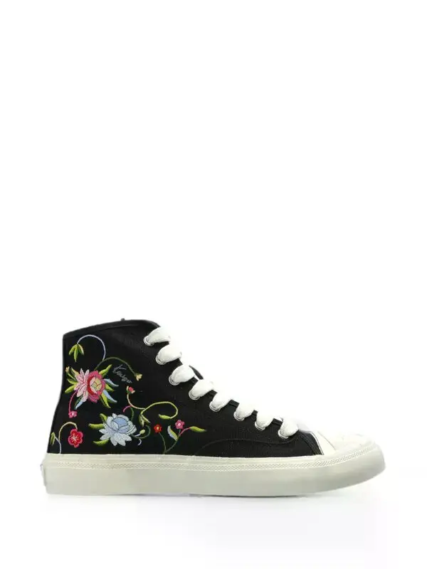 Kenzo Floral Embroidered High-top Sneakers