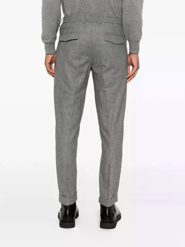Eleventy Drawstring Pleated Trousers