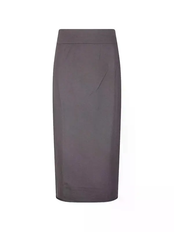 Labo.art Elasticated-waistband Pencil Midi Skirt
