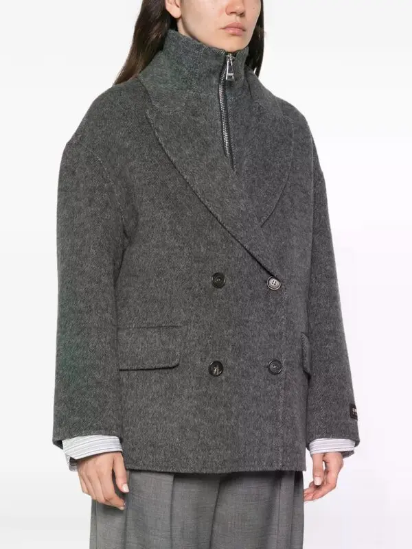 ERMANNO FIRENZE Double-breasted Zip-fastening Jacket