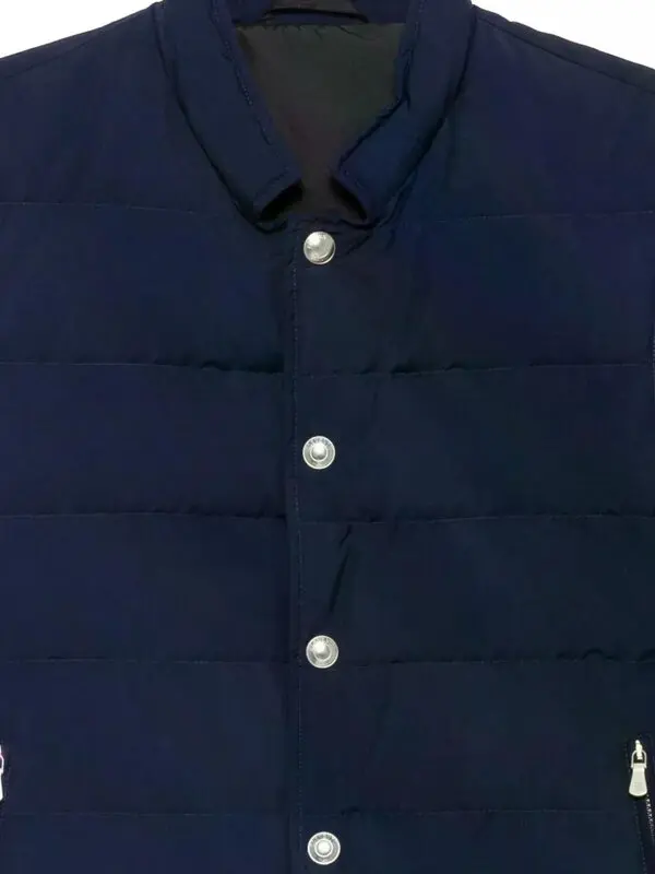 Eleventy Quilted-pattern Gilet