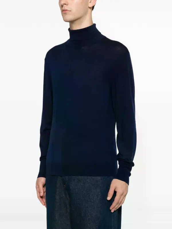 Eleventy Roll-neck Wool Sweater