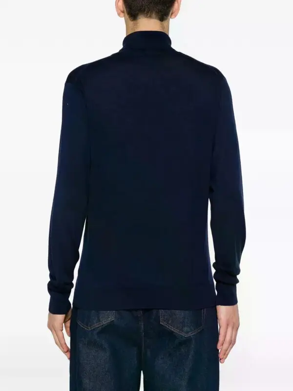Eleventy Roll-neck Wool Sweater