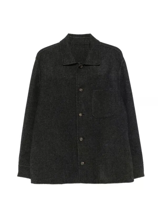Eleventy Chest-pocket Overshirt
