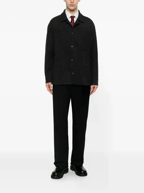 Eleventy Chest-pocket Overshirt