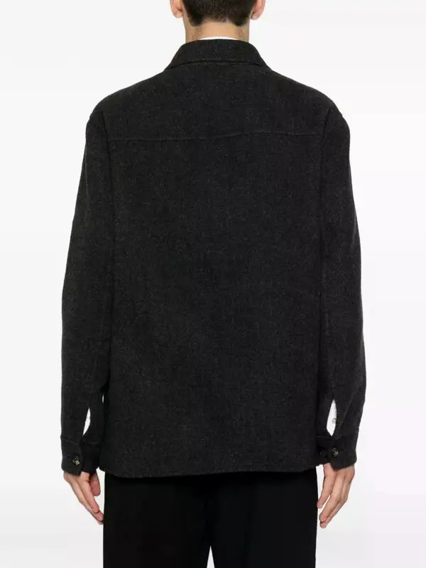 Eleventy Chest-pocket Overshirt