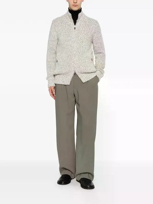 Eleventy Long-sleeve Zip-fastening Cardigan