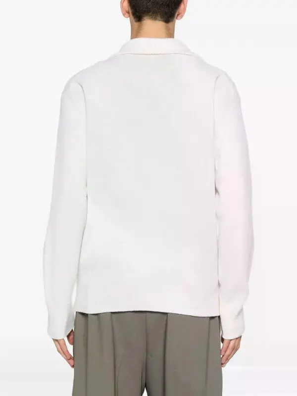 Eleventy Zip Wool Sweater