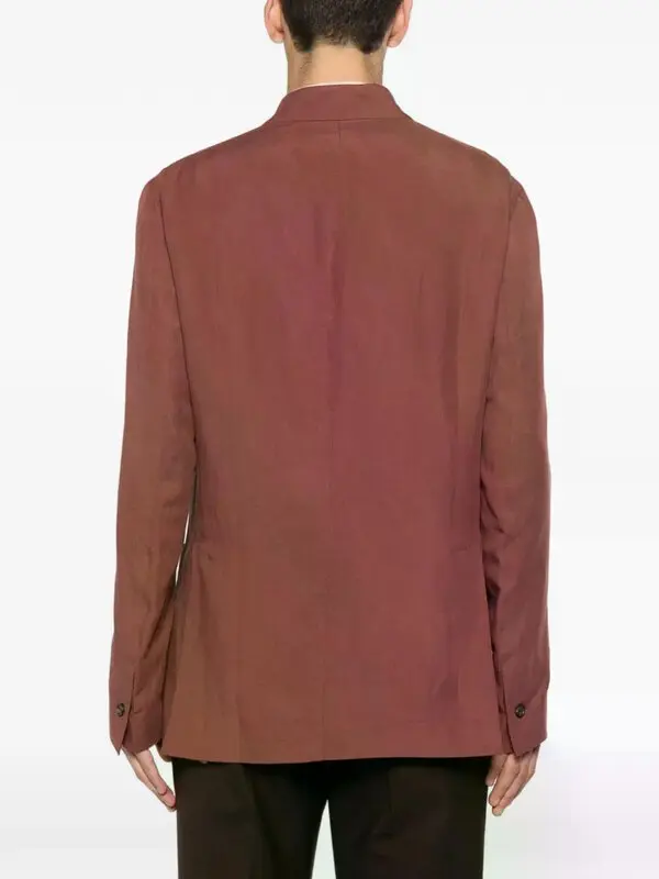 Eleventy Mandarin-collar Buttoned Jacket