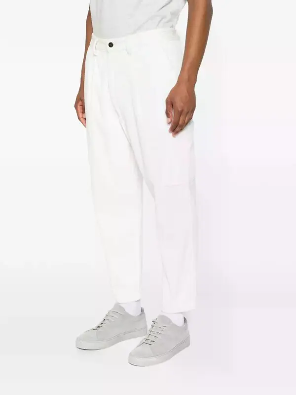 Eleventy Pleated Corduroy Trousers