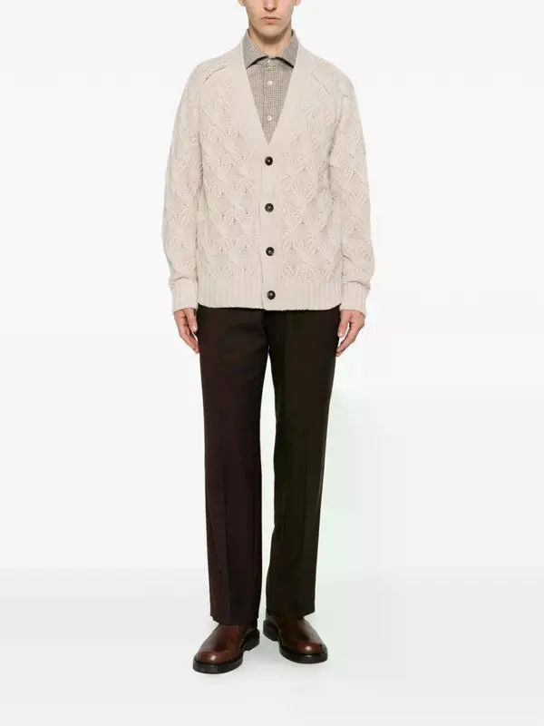 Eleventy Check-pattern Long-sleeve Shirt