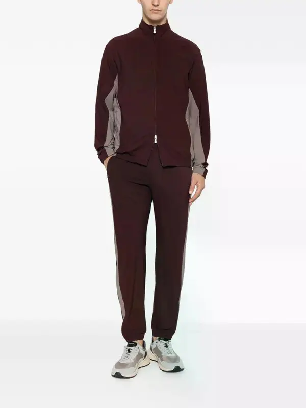 Eleventy Elasticated-waist Track Jacket