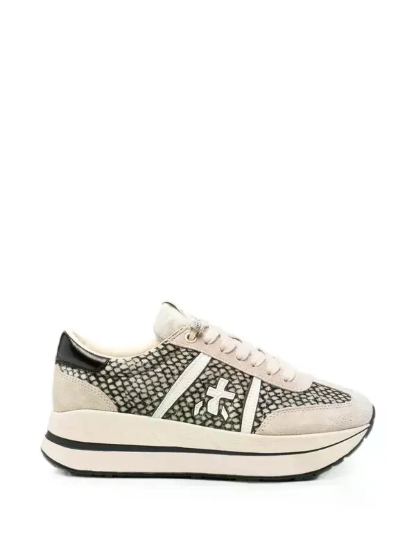 Premiata Bethcoin Snakeskin-effect Sneakers