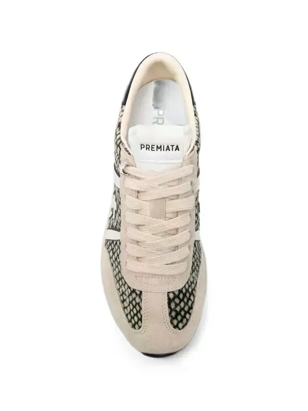 Premiata Bethcoin Snakeskin-effect Sneakers