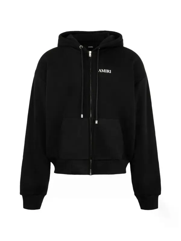 Amiri Relaxed Zip Up Hoodie