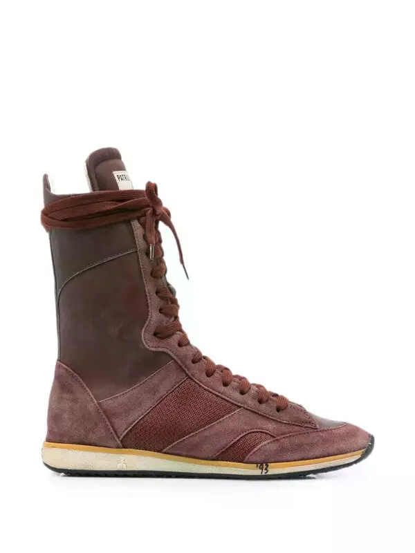 Patrizia Pepe Racing Skin '93 Sneakers - Brown