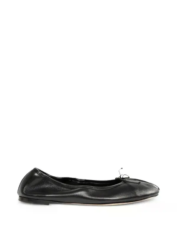 CHRISTEN Tabi Bow-detail Ballet Flats