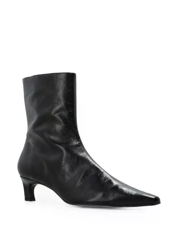 ALOHAS Ambar Rift Leather Ankle Boots