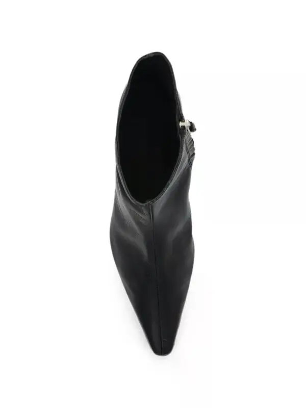 ALOHAS Ambar Rift Leather Ankle Boots